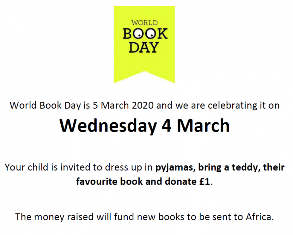 World Book Day - Cashmore Early Years Bristol